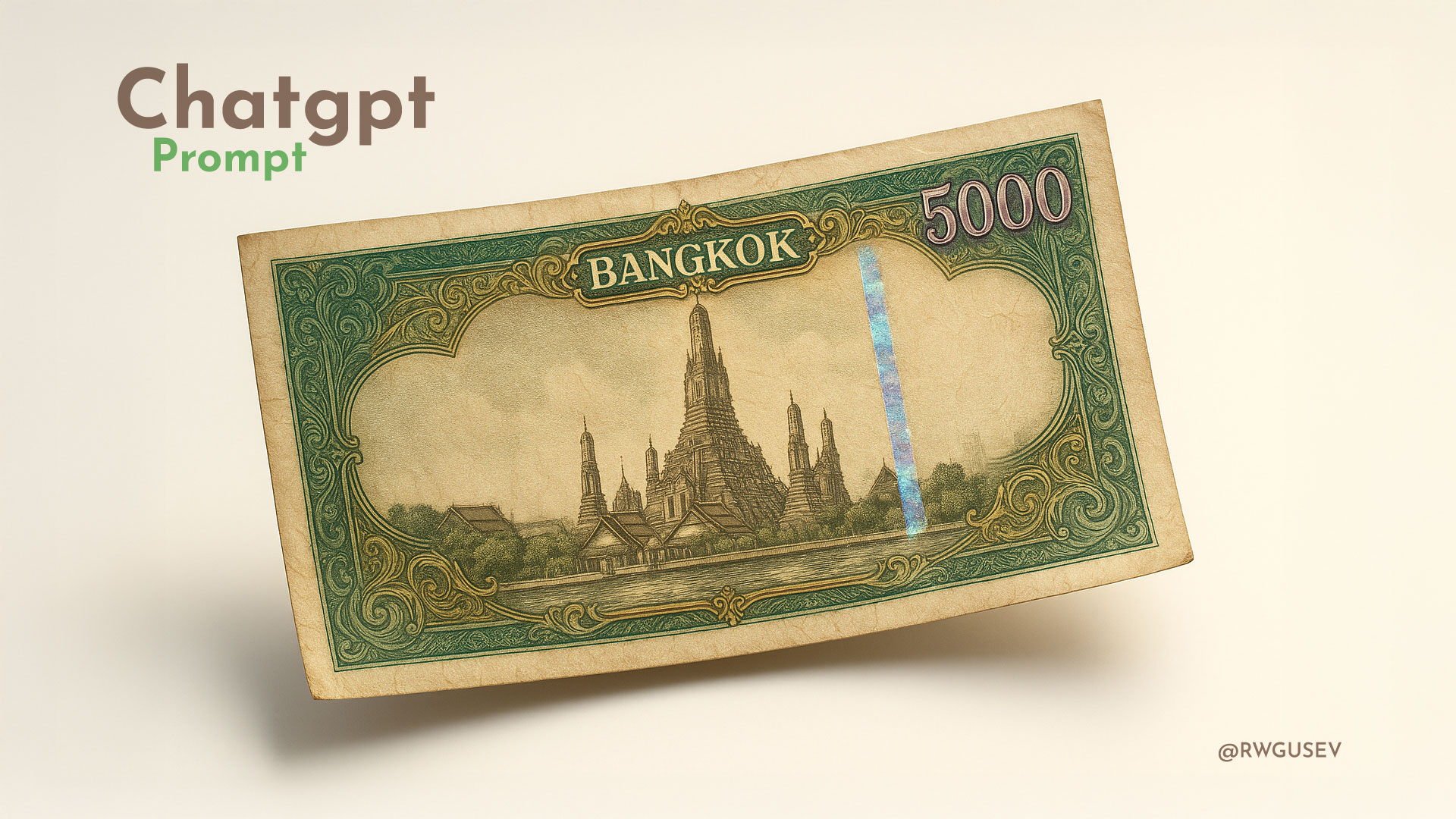 City-Themed Banknote | ChatGPT - rwgusev